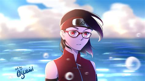 Uchiha Sarada By Yukuid On Deviantart