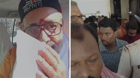 Giriraj Singh बेगूसराय में गिरिराज सिंह पर हमला केंद्रीय मंत्री के