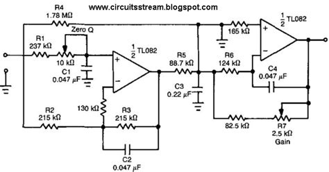Low Pass Filter Circuit Diagram