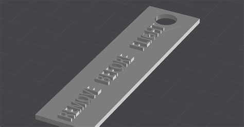REMOVE BEFORE FLIGHT By Samuel Dprintrybar Download Free STL Model