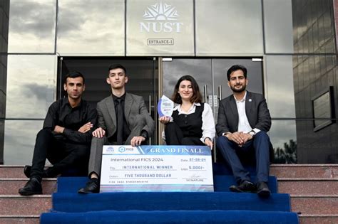 Muhammad Salman Khan On Linkedin Congratulationschamp Azerbaijan Fics Fics2024 Nust