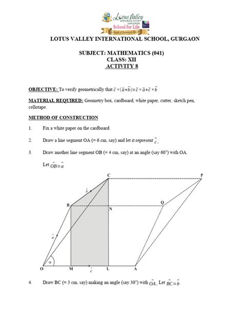 Lab Activity 8 Class Xii 2021 22 Pdf