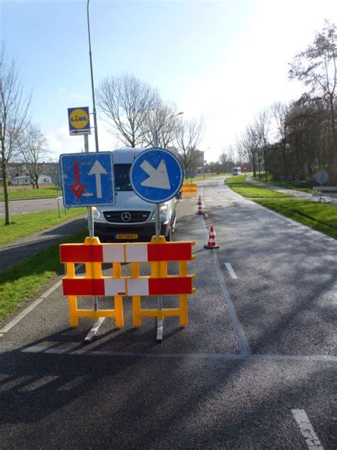 Diverse Blokmarkering Verwijderd In Vlissingen Door Aws Asfaltwerken