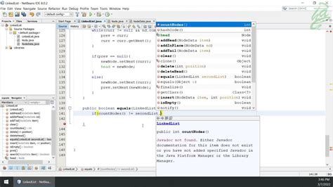 27 linked lists create linkedlist class java part 07 youtube