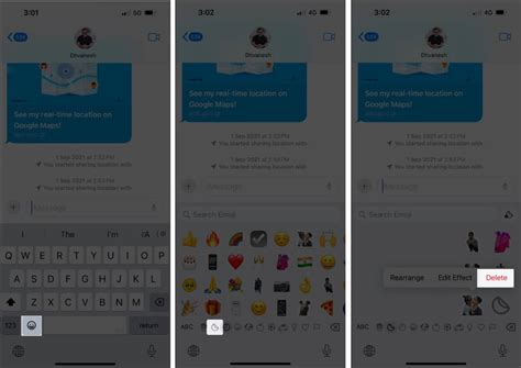 How To Delete Stickers On IPhone Remove Hide Manage
