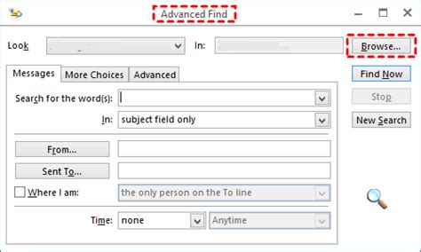 how to find missing folder in outlook
