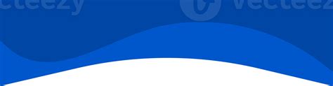 Header Shape Background For Website Design Blue Border For Banner Abstract Divider For Bottom