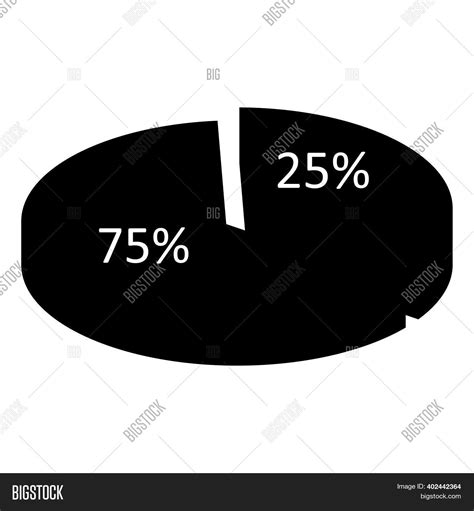 Percentage Charts Image And Photo Free Trial Bigstock