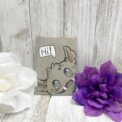 Monster Mini Original 25x35 Eclectic Scribbles