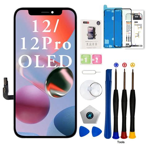 Efaithfix For Iphone 12 12 Pro Screen Replacement Oled [not Lcd] 6 1 Inch Screen 3d Touch