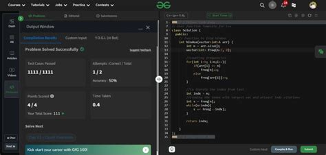 Prachi Kumari On Linkedin Gfg160 Day22 Geekstreak2024 Gfg160 Womenintech Arrays Sorting