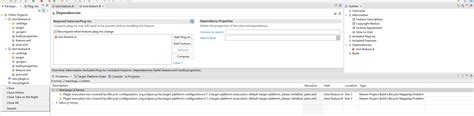 Eclipse What Is The Match Rule Of Feature Dependencies Stack Overflow
