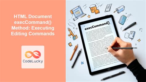 html document write method writing to document codelucky