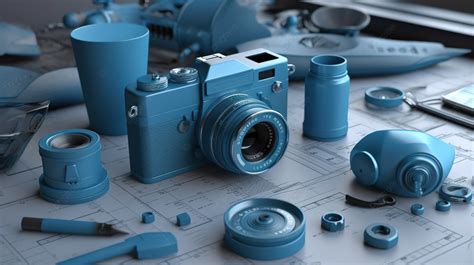 블루 프리랜서 3d 렌더링 방 디자인 인테리어 디자인 가구 배경 배경 일러스트 및 사진 무료 다운로드 Pngtree