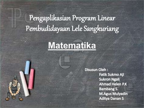 Matematika Program Linear Ppt