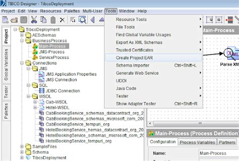 Mule ESB Tutorials Tibco Admin Portal And Deploying Tibco BW