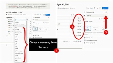 How To Change Currency In Notion