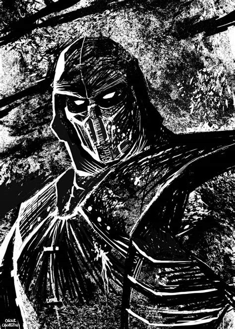 13 12 2011 Noob Saibot By OSK And Again New Fan Art Galeries Game Art HQ