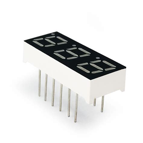 Mcigicm 100 Stücke 7 Segment Gemeinsame Anode 3 Bi Grandado