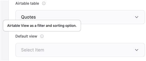 Hint With Description On Hover For Fields Feature Requests Softr