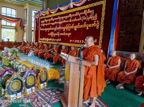 Myanmarnationalpost နိကာယ်ငါးရပ် ပိဋကသုံးပုံ စာသင်တိုက်ကြီးတွင် ပဌာန