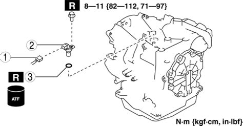 Mazda 3 Service Manual Input Turbine Speed Sensor Removal Installation FS5 A EL Forced