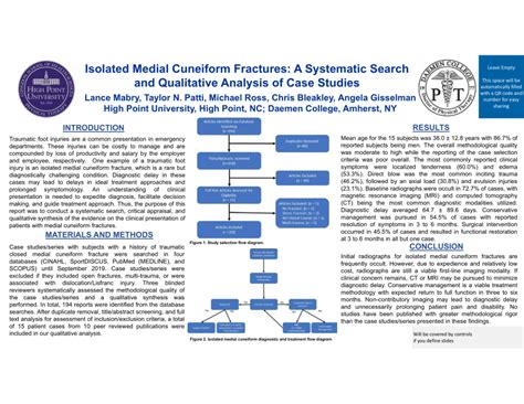 Pdf Isolated Medial Cuneiform Fractures A Systematic Search And Qualitative Analysis Of Case