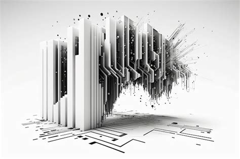 Premium Photo Ai Generated Illustration Of Big Data Visualization