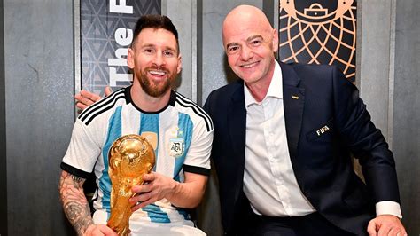 Infantino Destacó Otra Fantástica Actuación De Messi A Diez Meses De