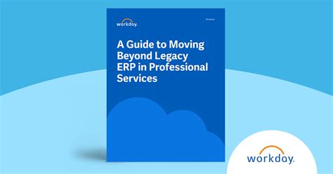 A Guide To Moving Beyond Legacy Erp In Professional Services Workday Us