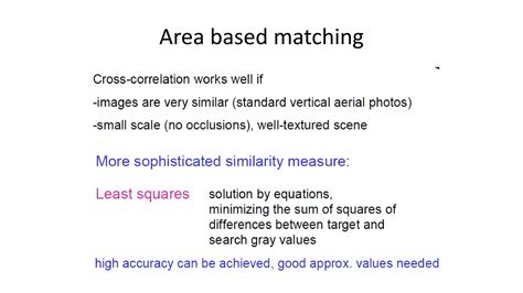 Dem Generation Image Matching In Aerial Photogrammetrypptx