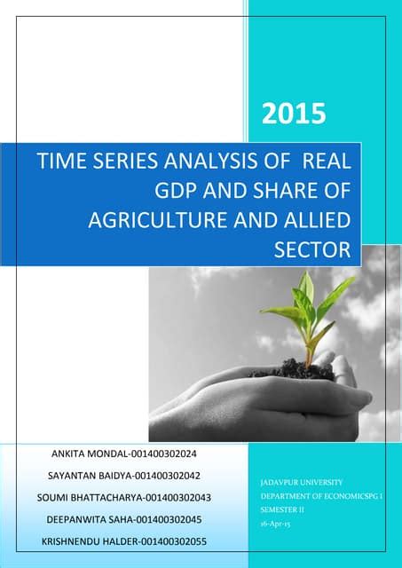 Econometrics Project Pg1 2015 16 Pdf