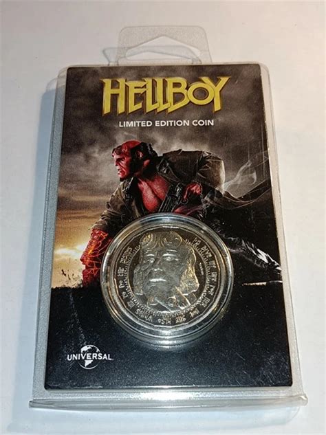 PiÈce Hellboy Silver Édition Limitée Numérotée A 23 Zbox Exclusive