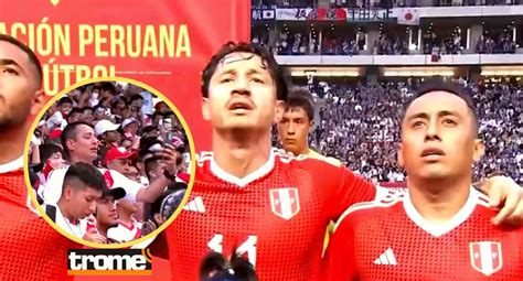 Perú Vs Japón En Vivo Hincha Se Quebró En Llanto Durante Entonación Del
