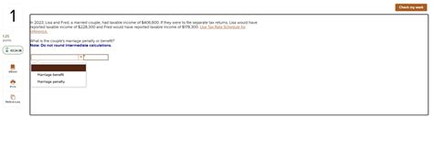 Check My Work In 2023 Lisa And Fred A Married Couple Had Taxable Income