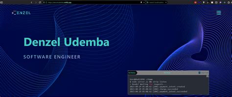 GitHub Dudi1896 Denzel Website