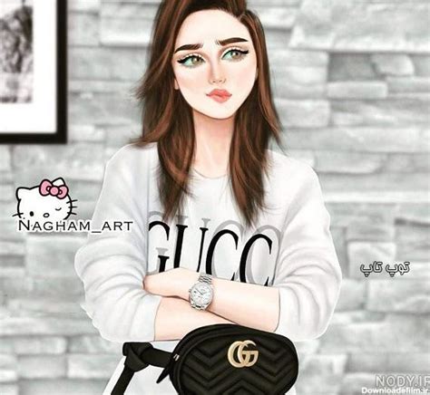 عکس فانتزی دختر در حال فکر