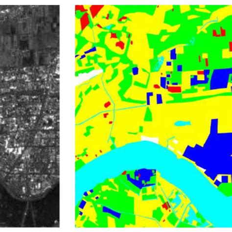 Air Polsar Seg Data Source Amplitude Image And The Ground Truth With Download Scientific
