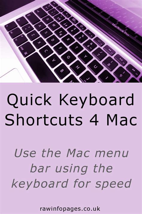 Keyboard Shortcuts For Mac Menu Bar And Status Menus Artofit