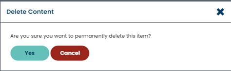Deleting Content Pdfs Digital Content Store