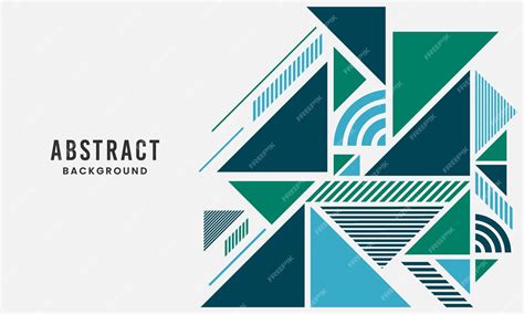 Premium Vector Abstract Triangle And Lines Gray Background