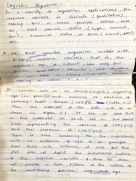 Lecture 10 Simple Logistic Regression Pdf