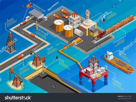727 Refinery Layout Gambar Foto Stok And Vektor Shutterstock