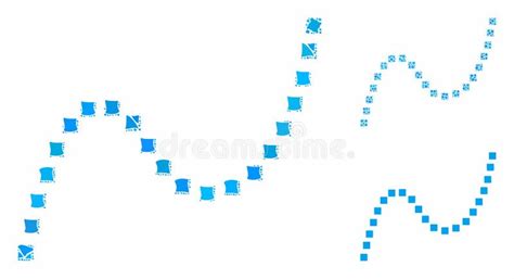 Path Curve Geometry Stock Illustrations 1117 Path Curve Geometry