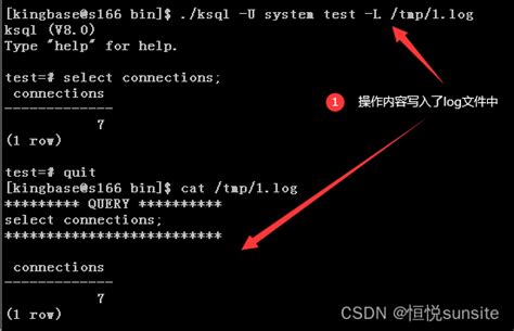 kingbase之ksql命令工具 csdn博客