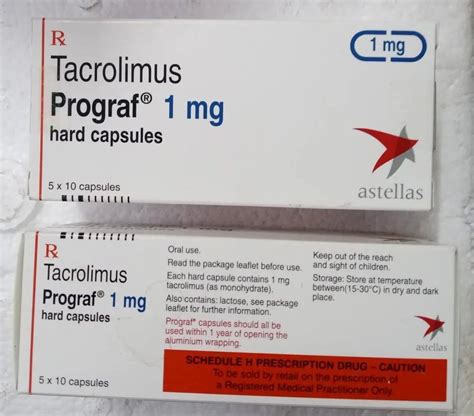 Prograf 1mg Cap At Rs 360 Stripe Pangraf Capsule In New Delhi ID 25853262733