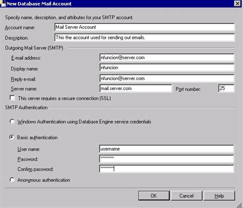 programming projects sending automated sql server notification emails