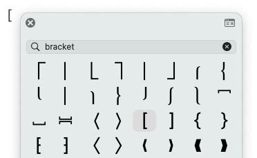 How To Type Square Brackets On A Mac La De Du