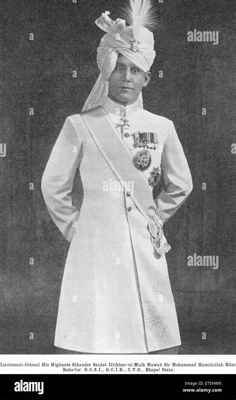 Hh Sikander Saulat Iftikhar Ul Mulk Haji Nawab Hafiz Sir Muhammad