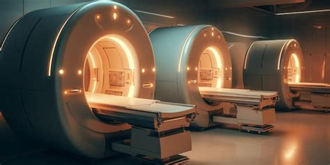 Premium Photo Magnetic Resonance Imaging Scan Device